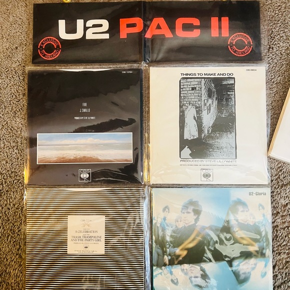Media | U2 U2 Pac Ll 1983 Cbs 895x Mint Folded Sleeve Rare | Poshmark